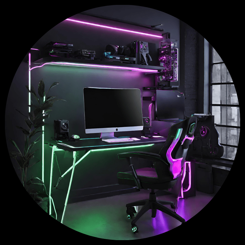 Mel's Gaming SQ-Tower 01T RGB gaming case